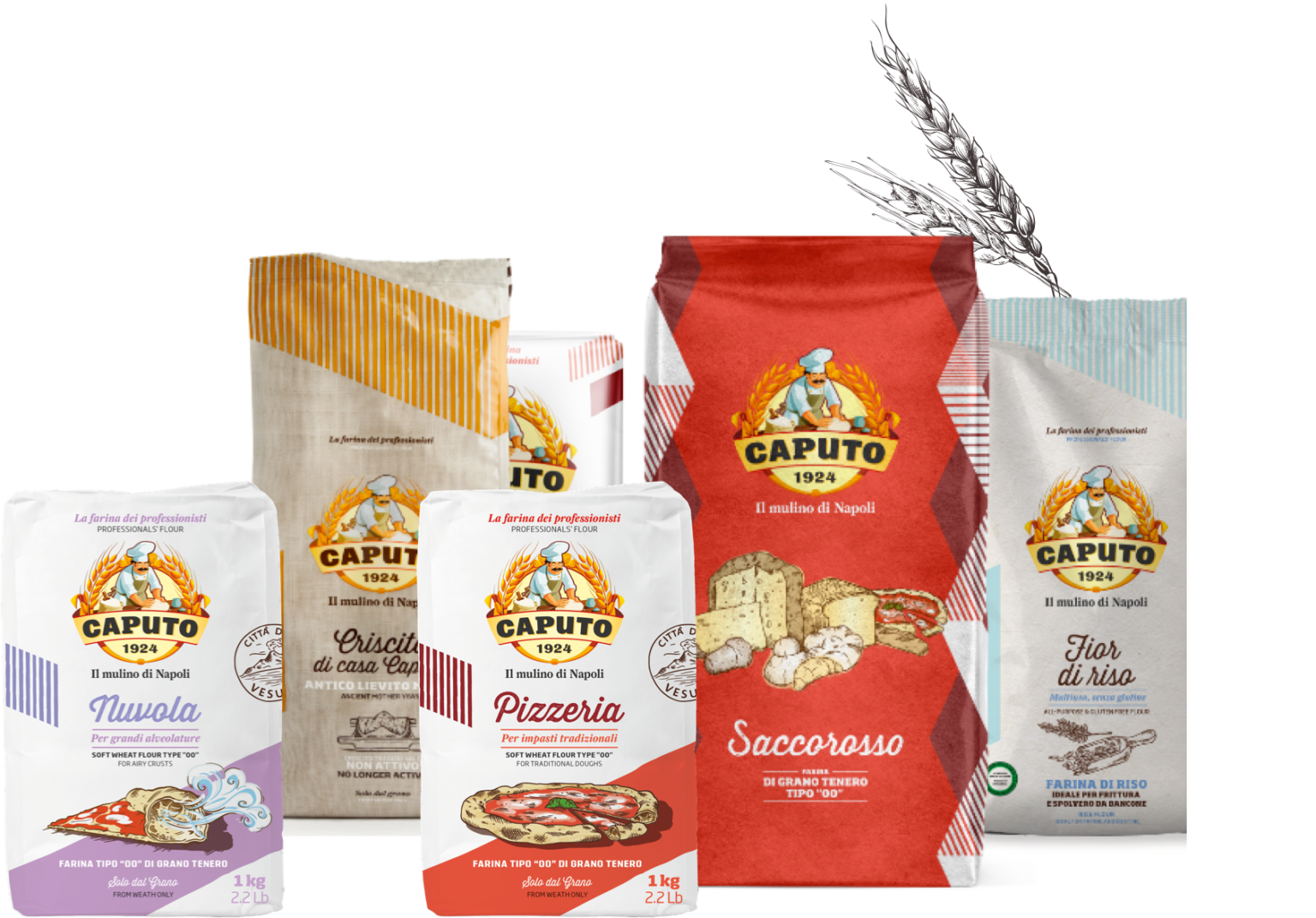 Mulino Caputo - Flour of a thousand colours